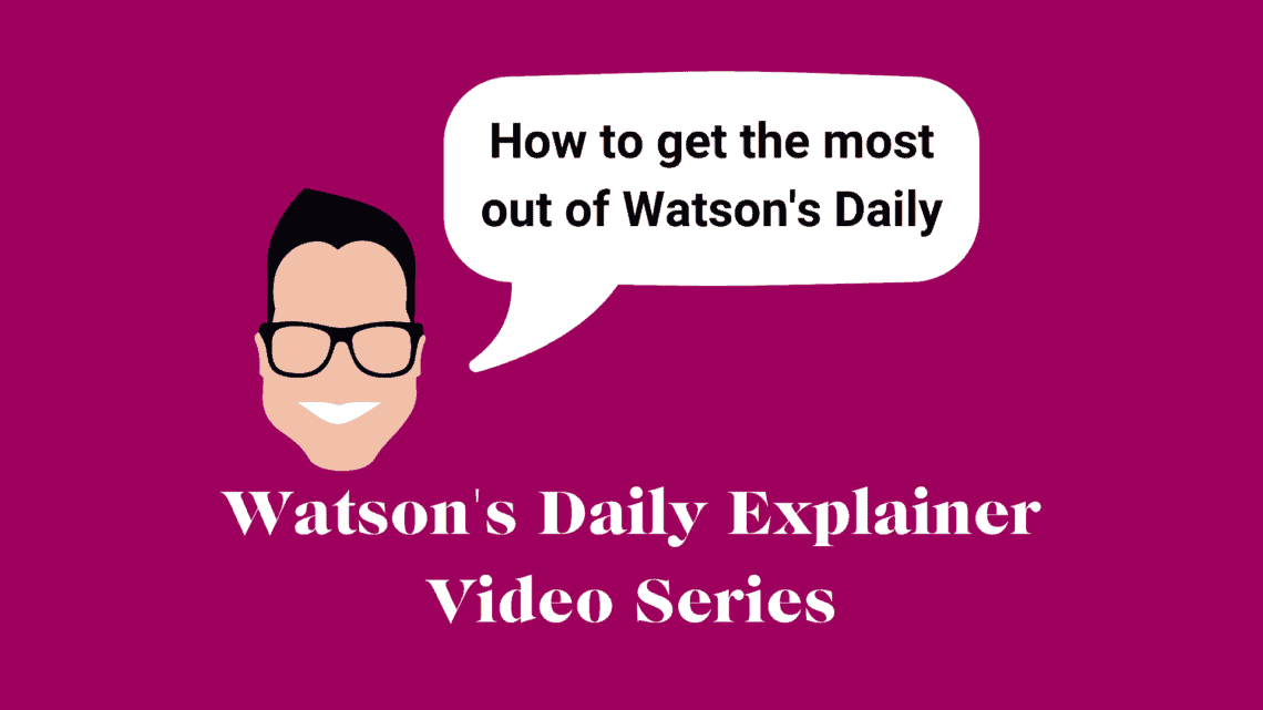 Videos Archive - Watson's Daily